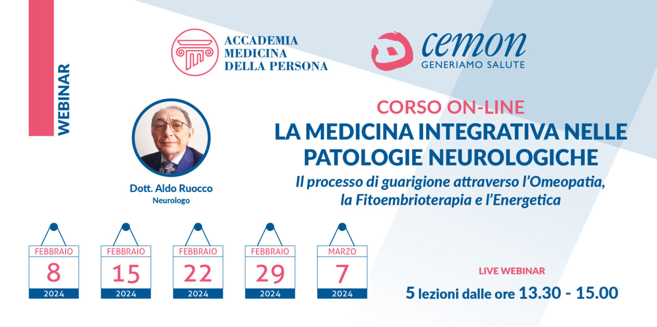 WEBINAR - LA MEDICINA INTEGRATIVA NELLE PATOLOGIE NEUROLOGICHE - DOTT ...