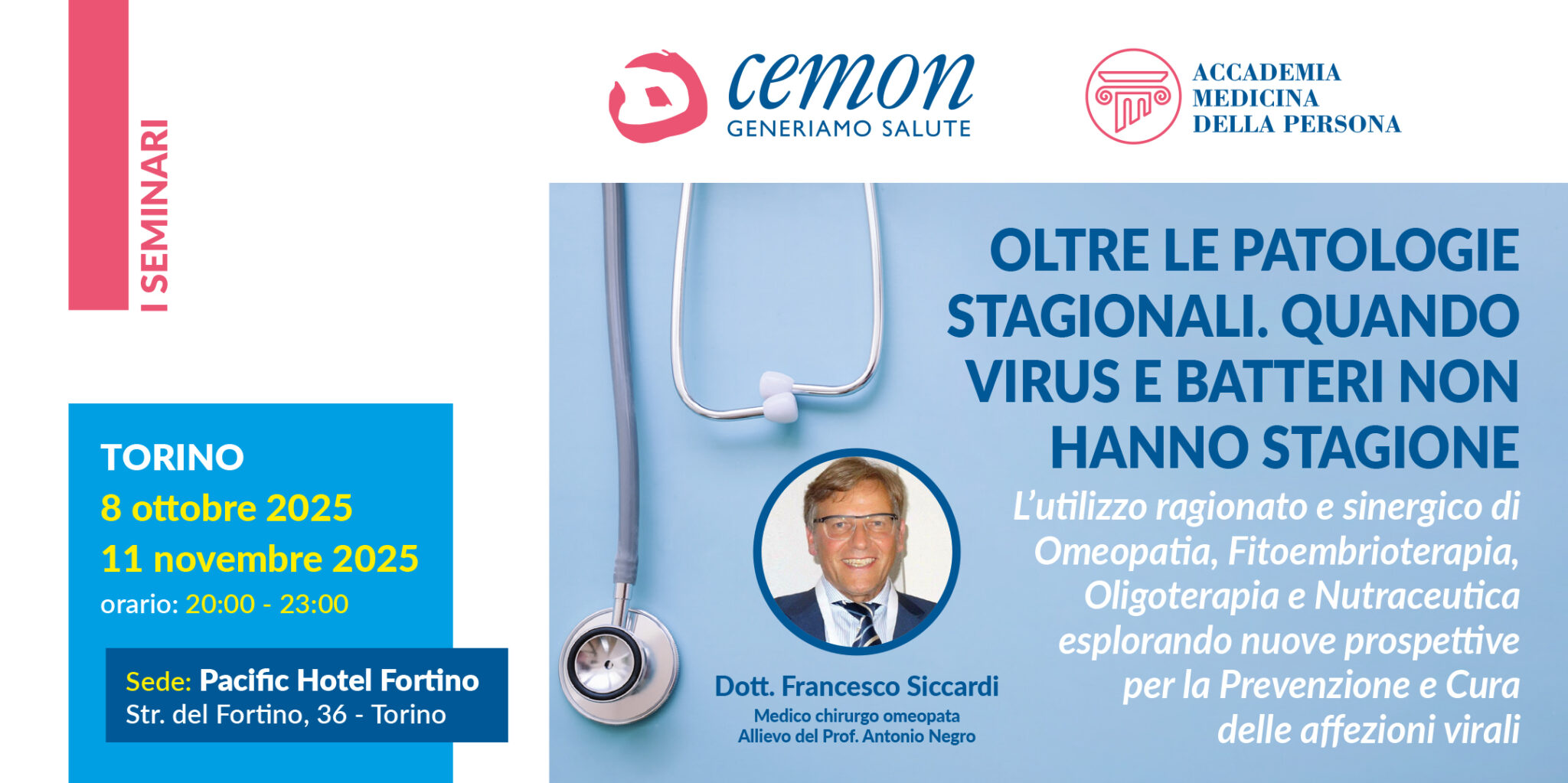 TORINO - OLTRE LE PATOLOGIE STAGIONALI. QUANDO VIRUS E BATTERI NON ...